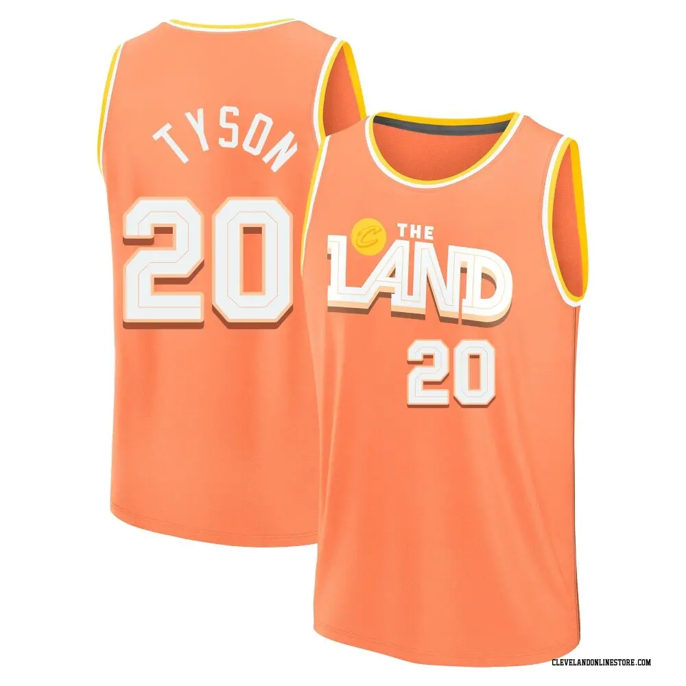 Cleveland Cavaliers Youth Jaylon Tyson Orange Fast Break Fanatics 2025/ ...